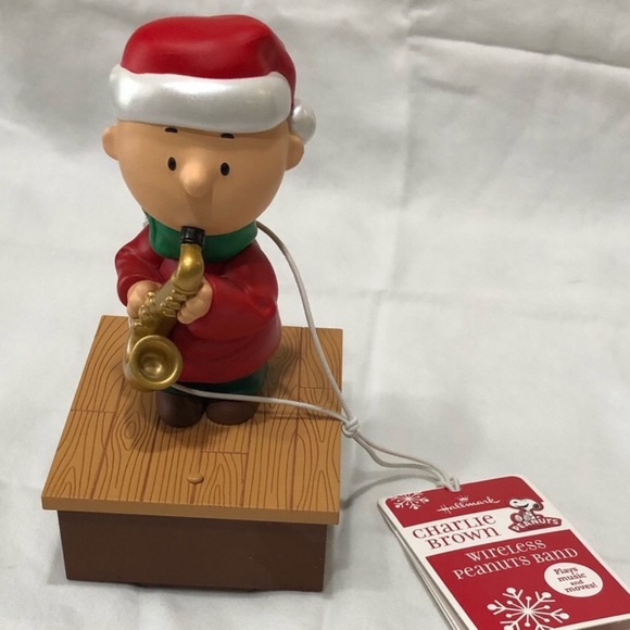 Hallmark | Holiday | Nwtkeepsakes Charlie Brown Wireless Peanuts Band ...